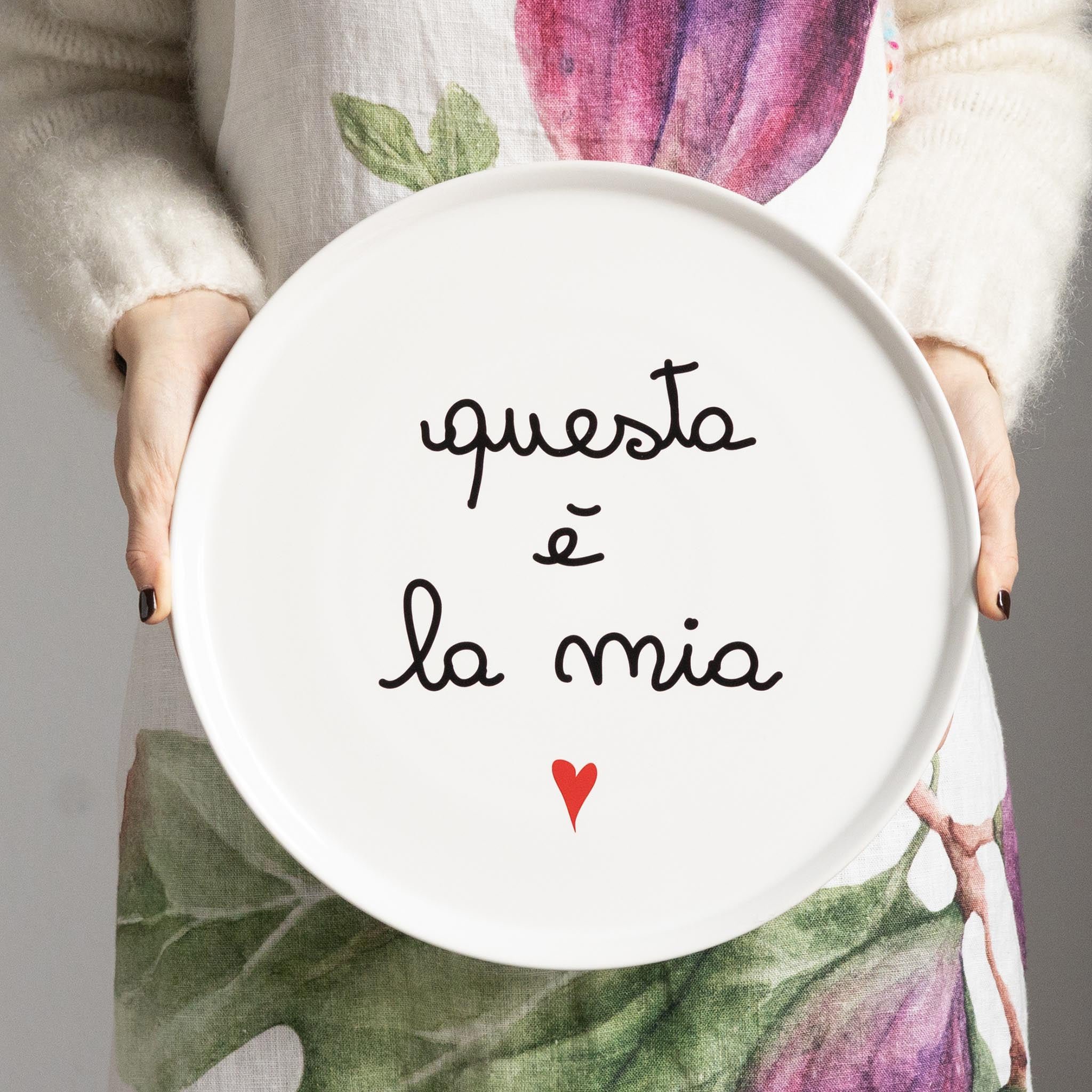 Piatto pizza con scritta Questa E’ La Mia di Simple Day – La ...